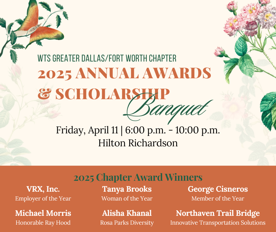 WTS Greater Dallas/Fort Worth - 2025 Annual Awards & Scholarship Banquet | WTS